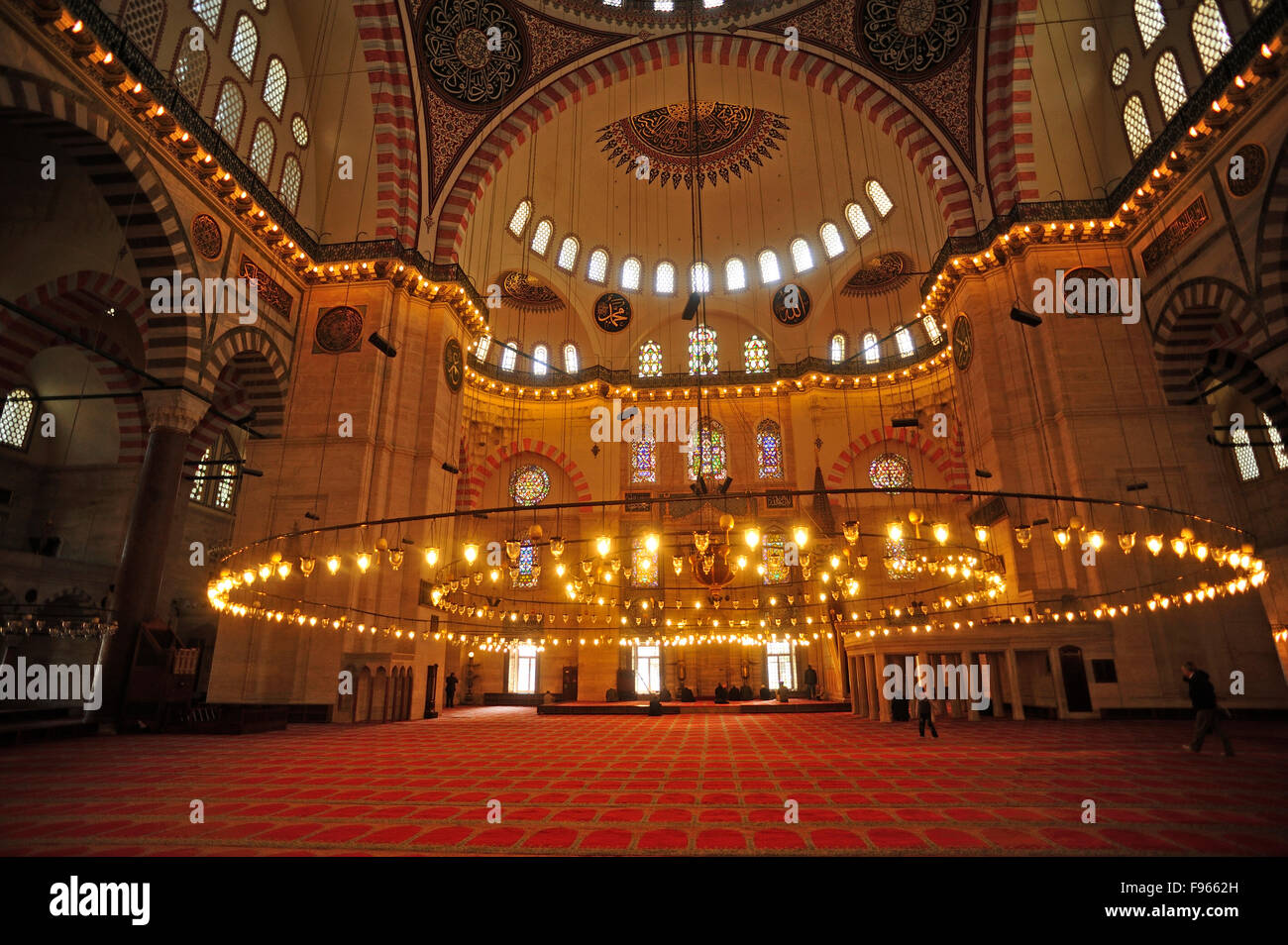 Suleiman or Suleymaniye Mosque, Istanbul, Turkey Stock Photo - Alamy