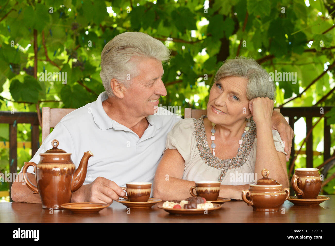 Tea on the veranda hi-res stock photography and images - Alamy