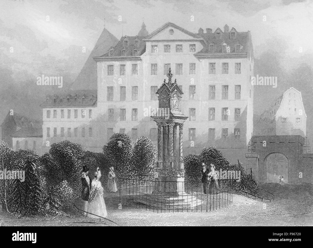 Old leipzig Black and White Stock Photos & Images - Alamy