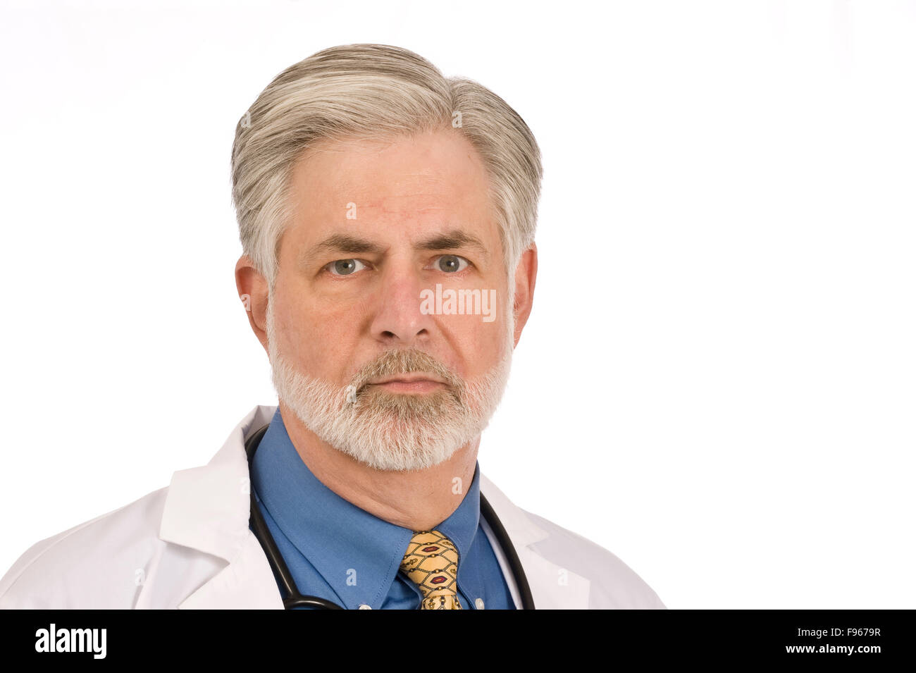 Experienced middle aged male doctor Stock Photo - Alamy