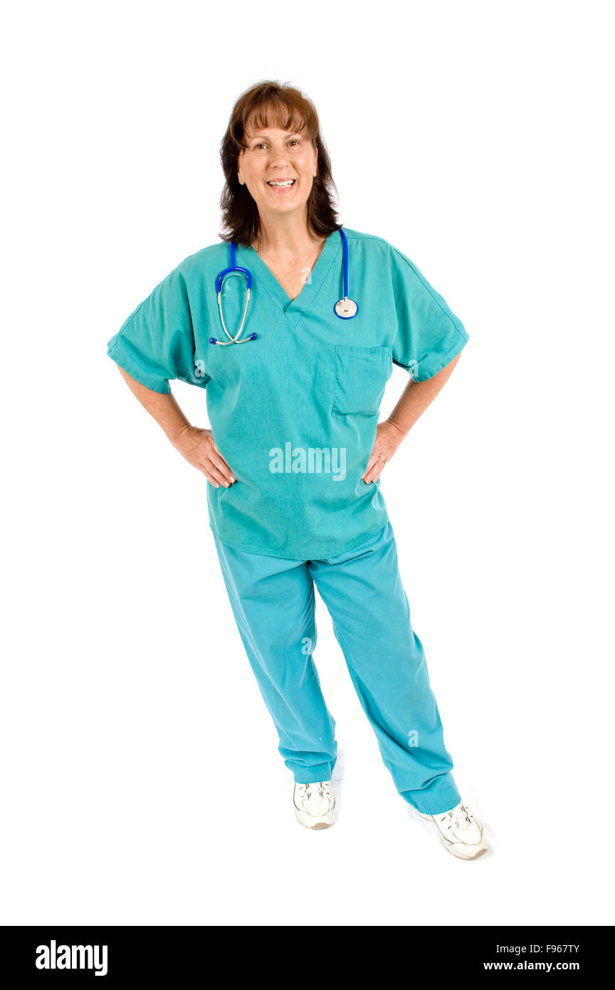 Doctor woman female Cut Out Stock Images & Pictures - Alamy
