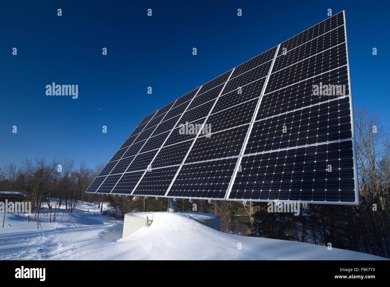 Solar Panels, Muskoka, Ontario, Canada Stock Photo - Alamy