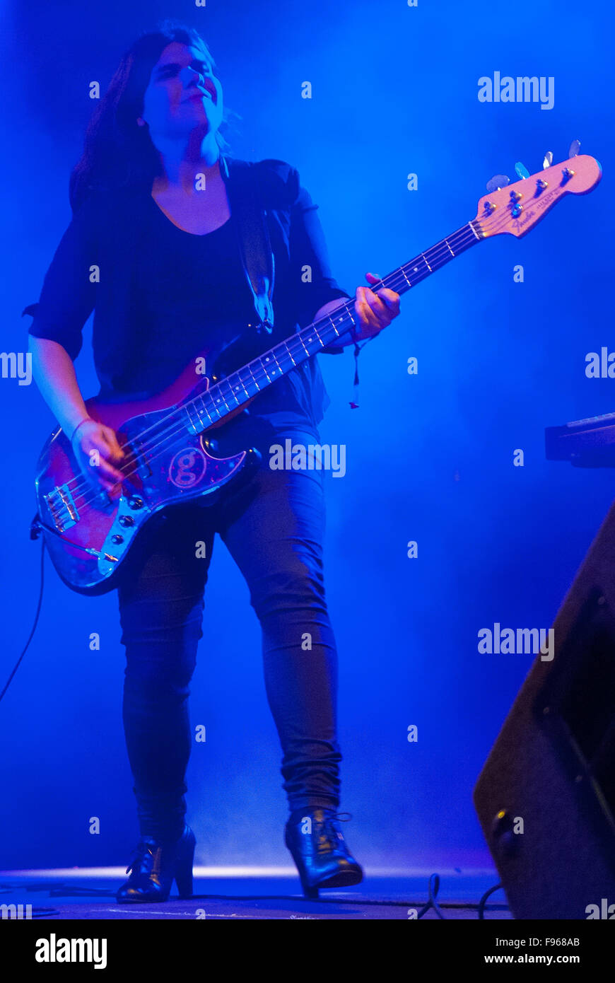 Michele Stodart of The Magic Numbers performs at Wizard festival in ...