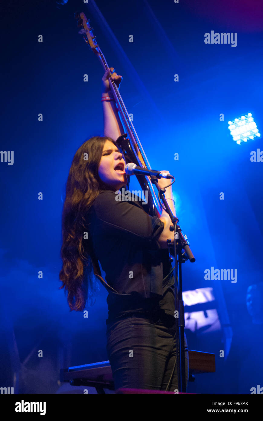 Michele Stodart of The Magic Numbers performs at Wizard festival in ...
