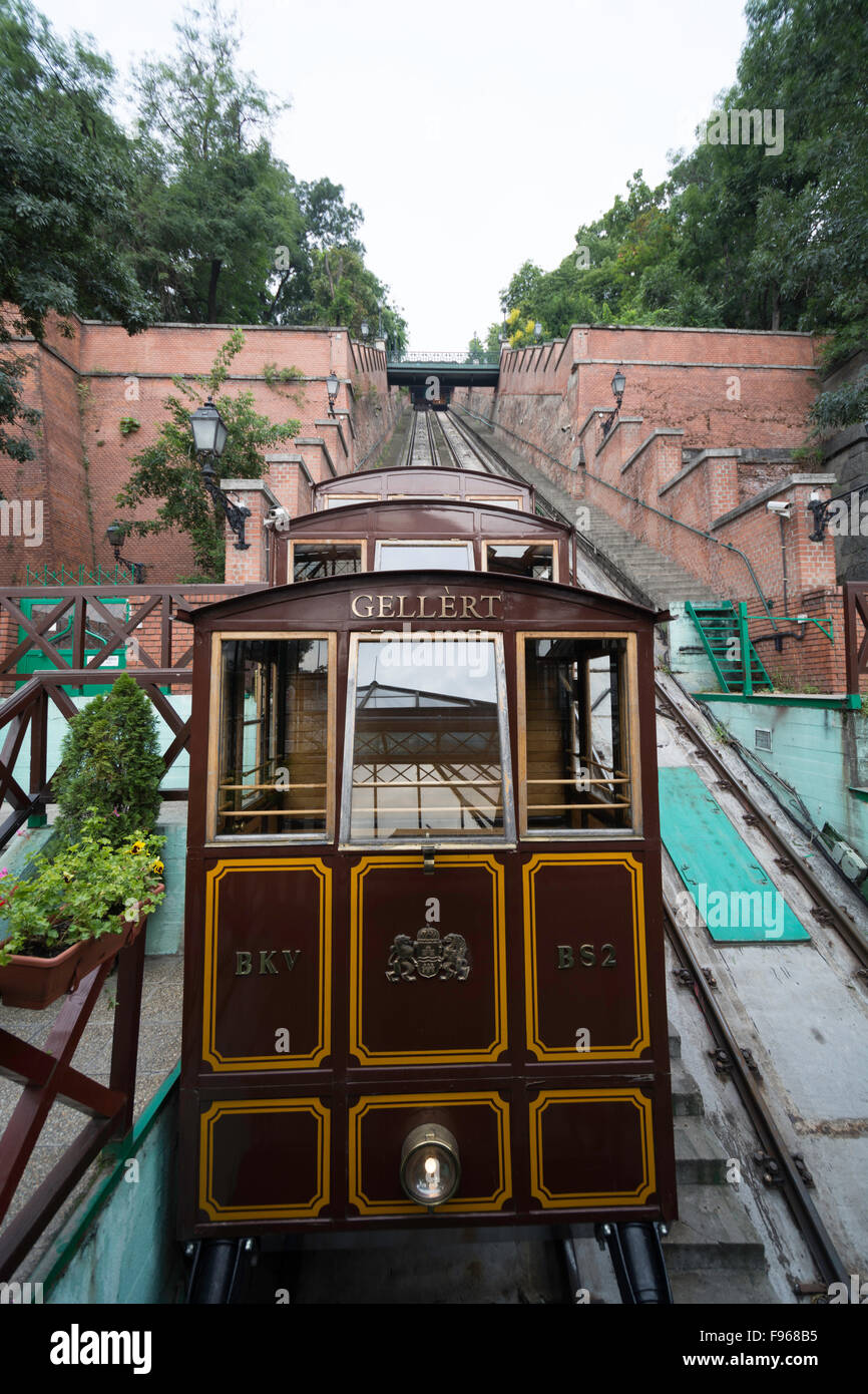 Buda castle funicular railway hi-res stock photography and images - Alamy