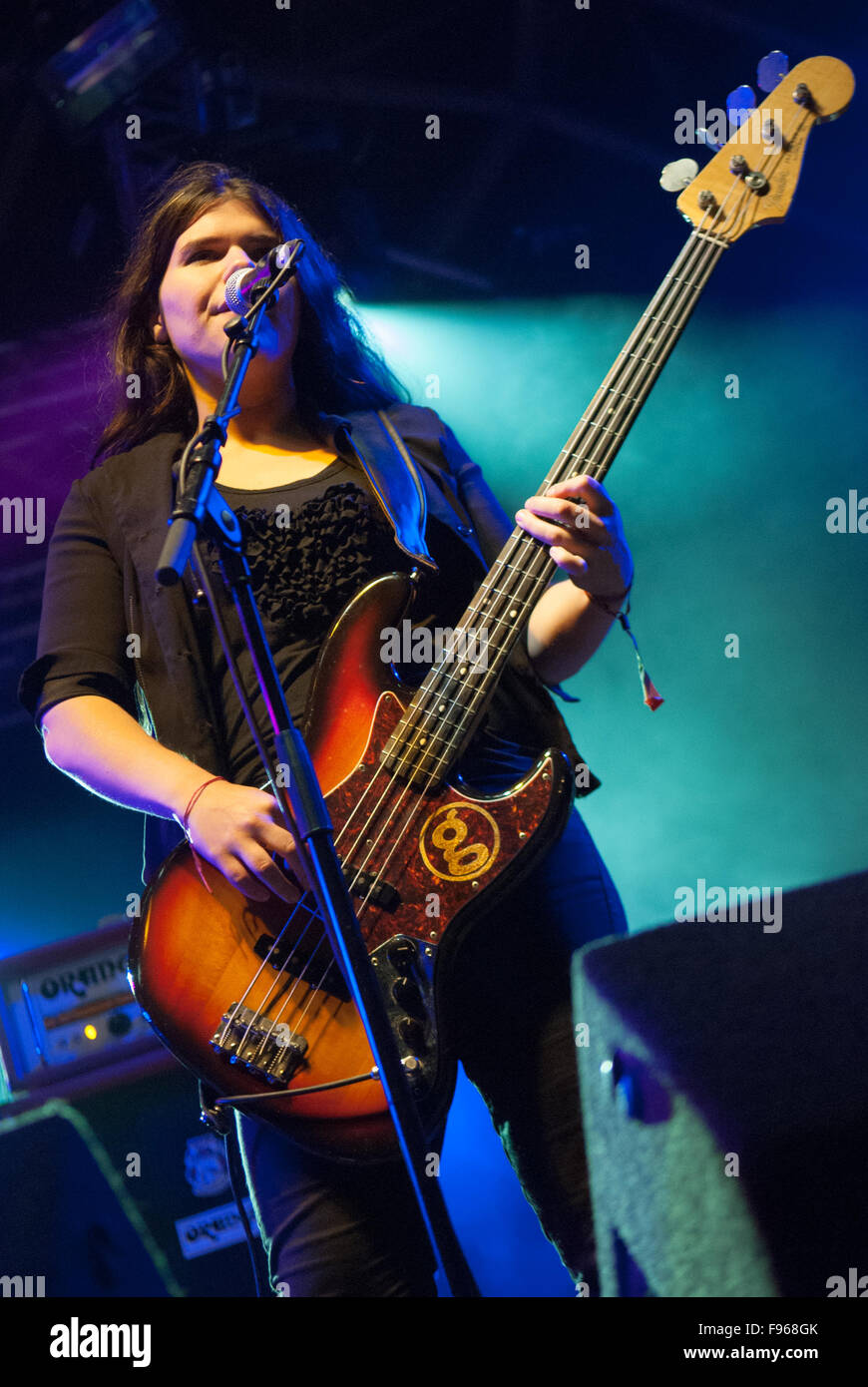 Michele Stodart of The Magic Numbers performs at Wizard festival in ...