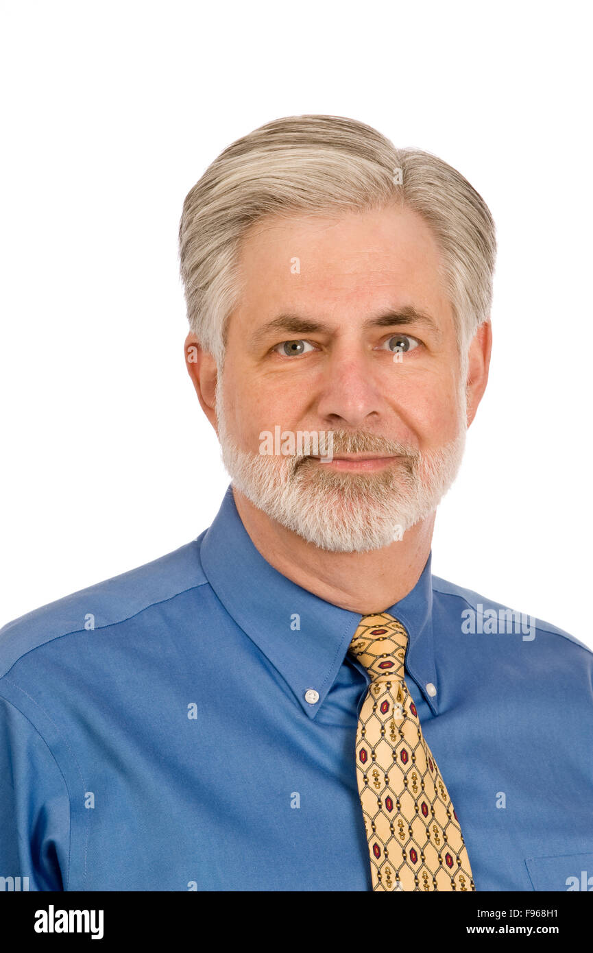 Smiling Middle aged man Stock Photo - Alamy