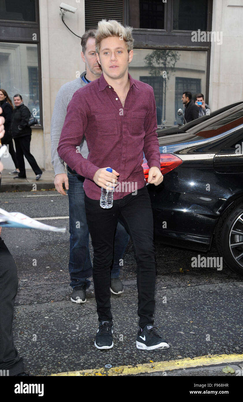 Niall Horan of One Direction at BBC Radio 2 Featuring: Niall Horan ...