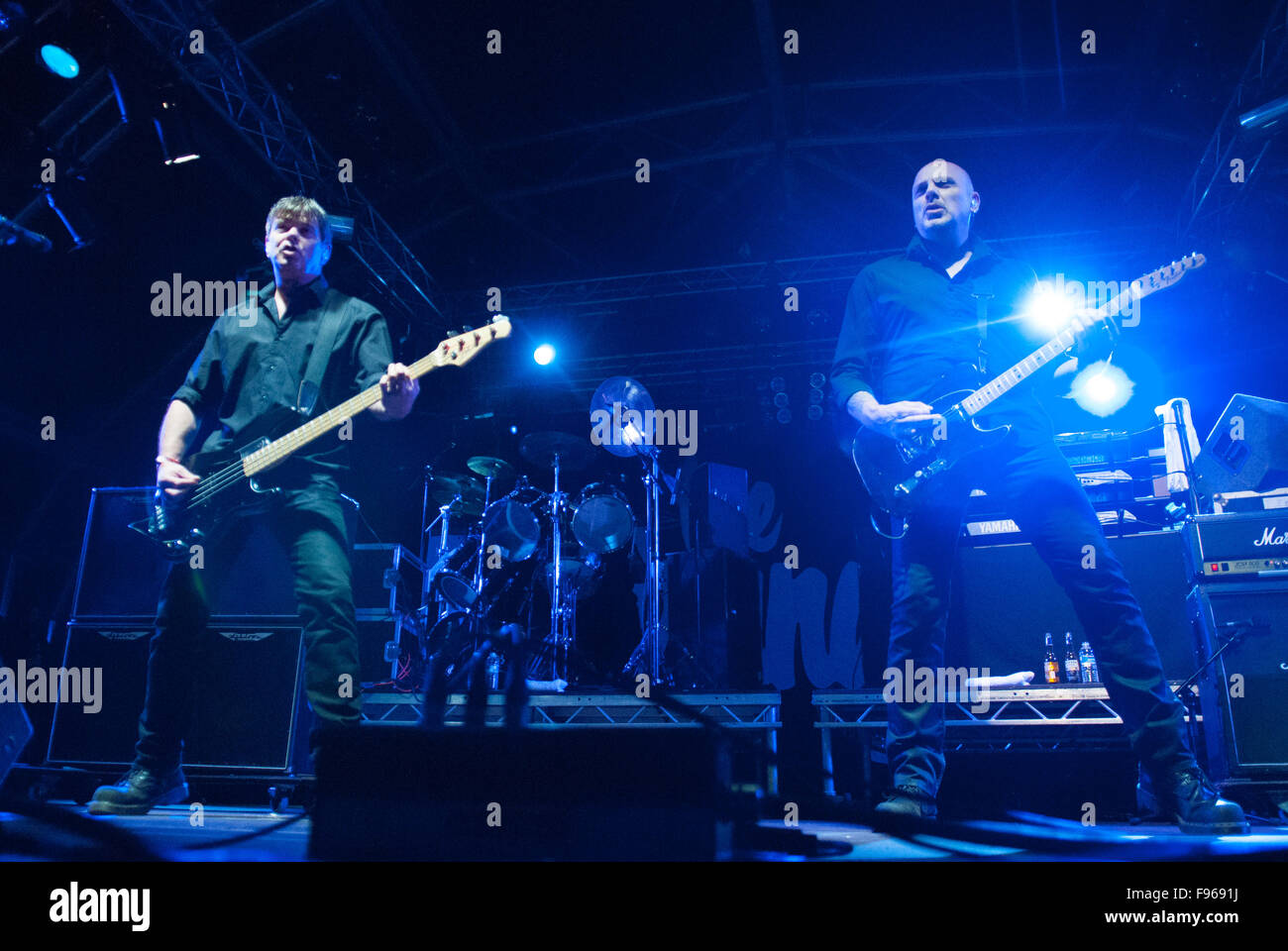 JJ Burnel and Baz Warne of The Stranglers perform at the Wizard ...