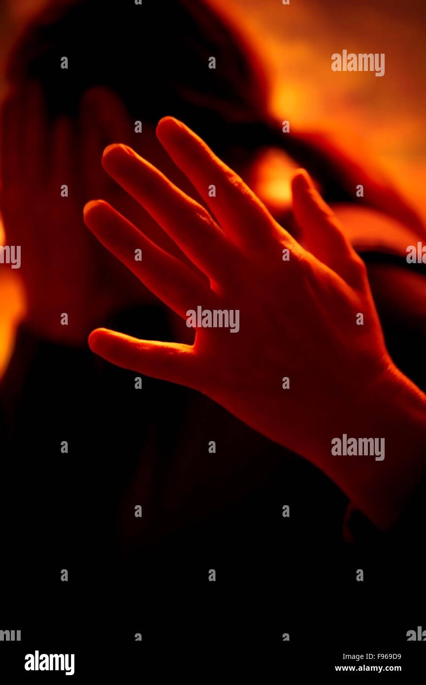 Gesture vertical hi-res stock photography and images - Alamy