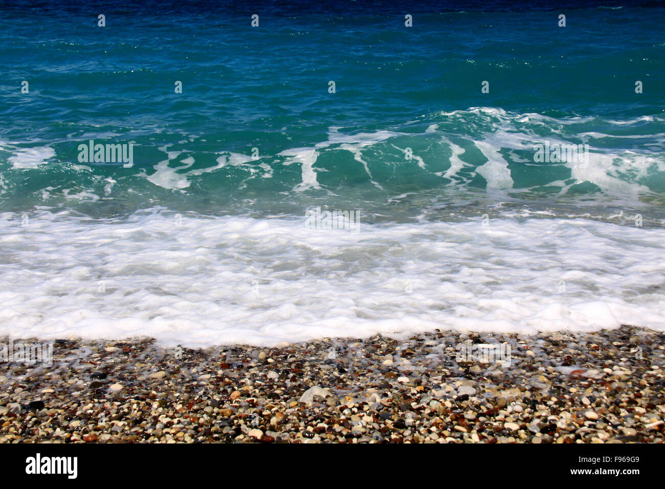 Beach on Samos Island, Greece Stock Photo - Alamy