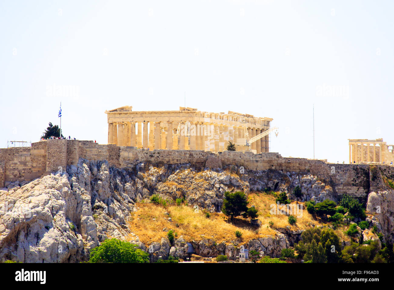 the famous parthenon monument of athens, greece Stock Photo - Alamy