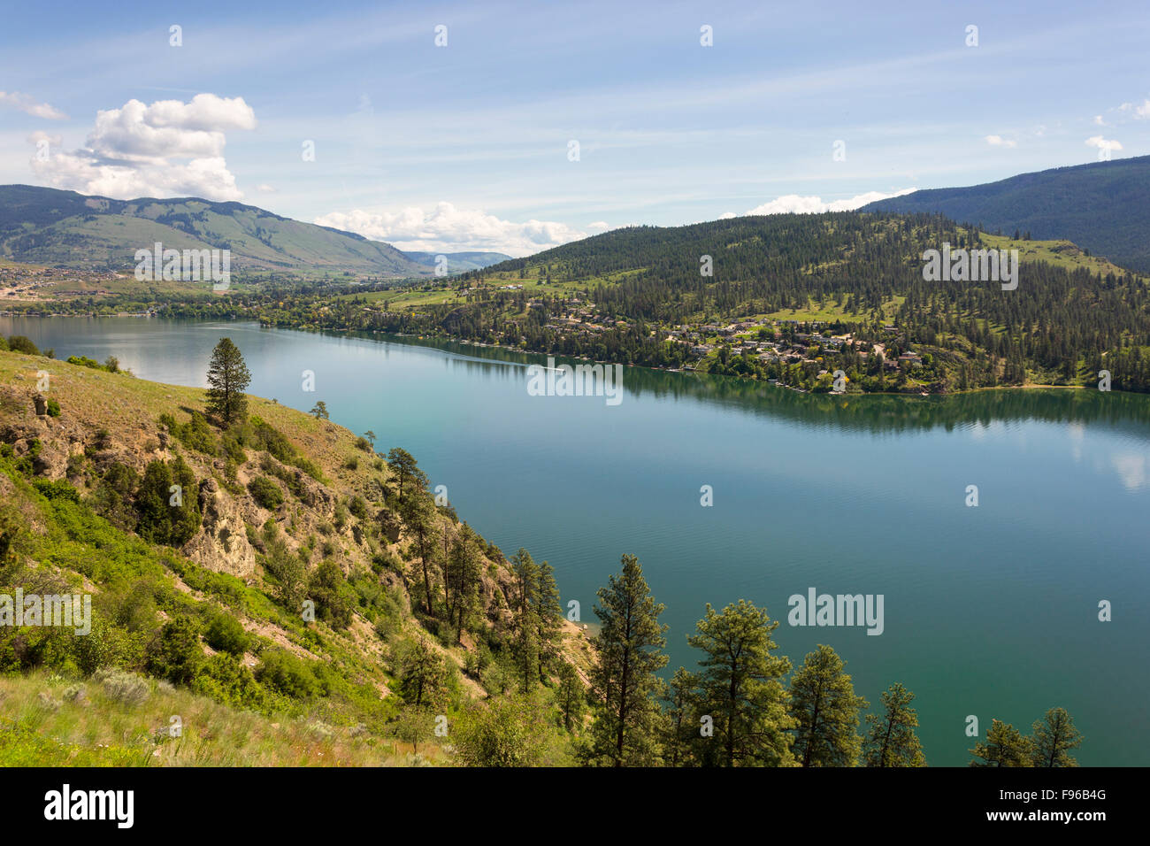 View kalamalka lake vernon british hi-res stock photography and images ...