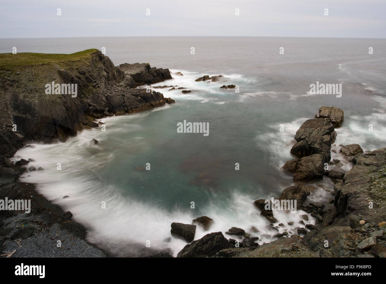 Atlantic Coastal Landscape, Newfoundland, Canada Stock Photo - Alamy