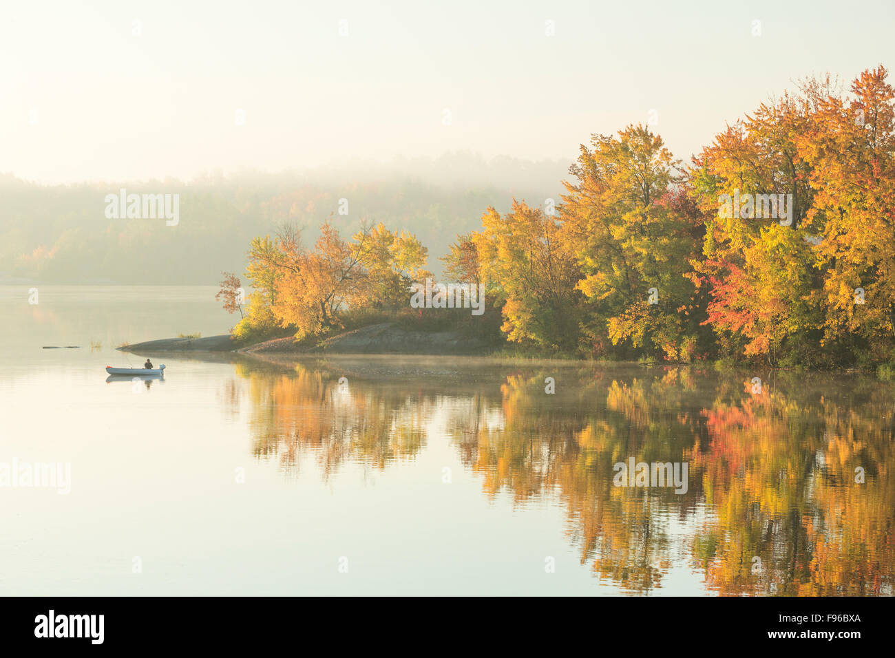 Morning fishing, Vermilion River, Whitefish, City of Greater Sudbury ...