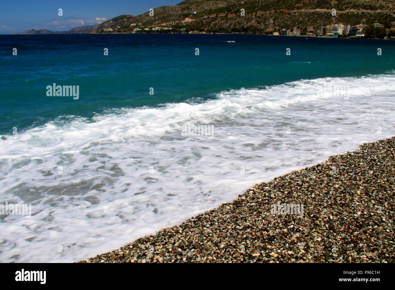 Beach on Samos Island, Greece Stock Photo - Alamy