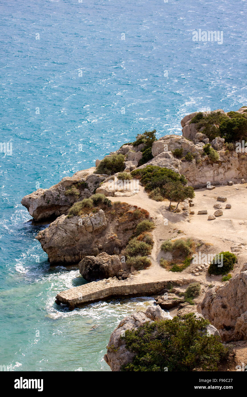 Landscape of the Sanctuary of Hera in Greece Stock Photo - Alamy