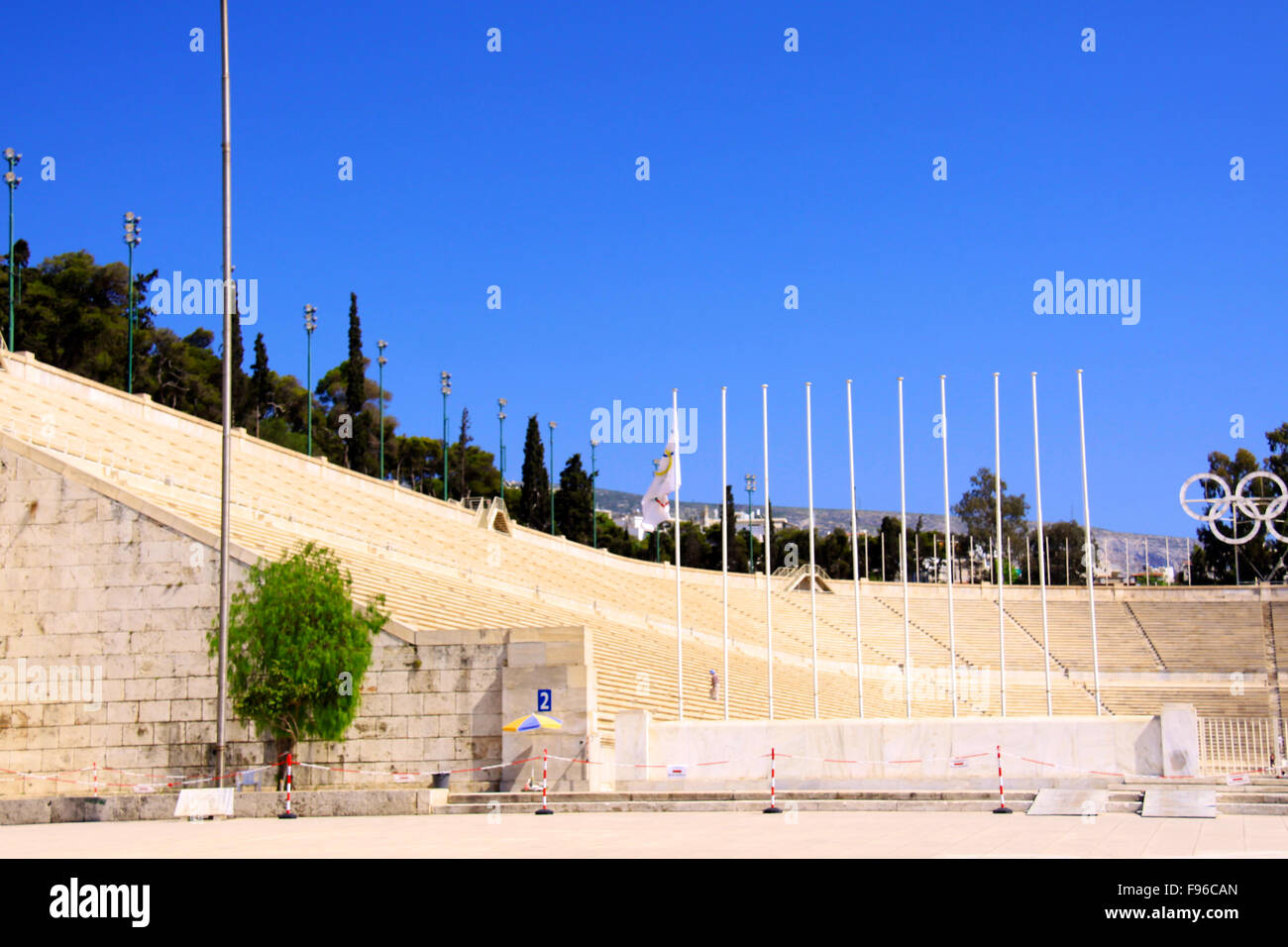 The panathenaic stadium in Athens, Greece Stock Photo - Alamy