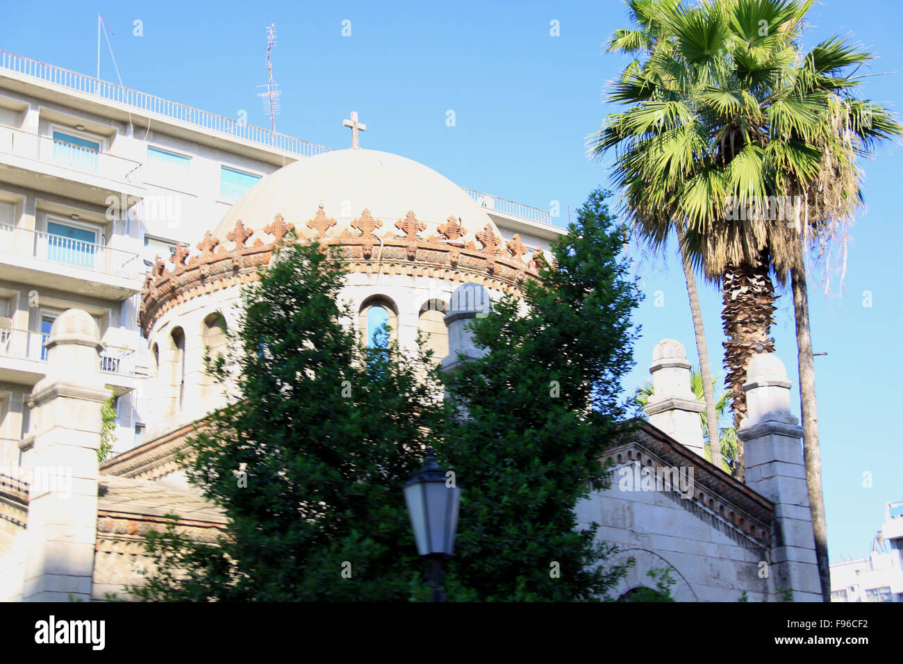 Greek orthodox monastery Stock Photo - Alamy