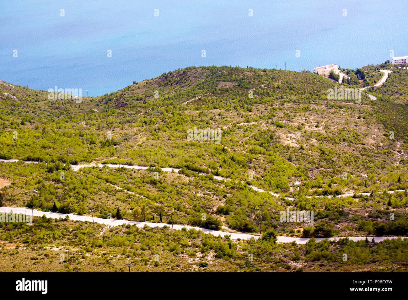 Mount Olympus - highest peak in Greece Stock Photo - Alamy