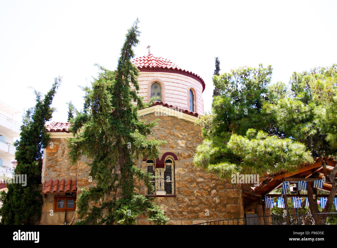 Greek orthodox monastery Stock Photo - Alamy