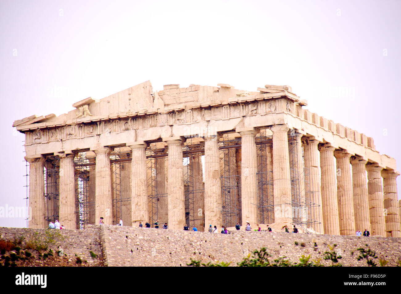 The Parthenon, in Athens Akropolis, Greece Stock Photo - Alamy