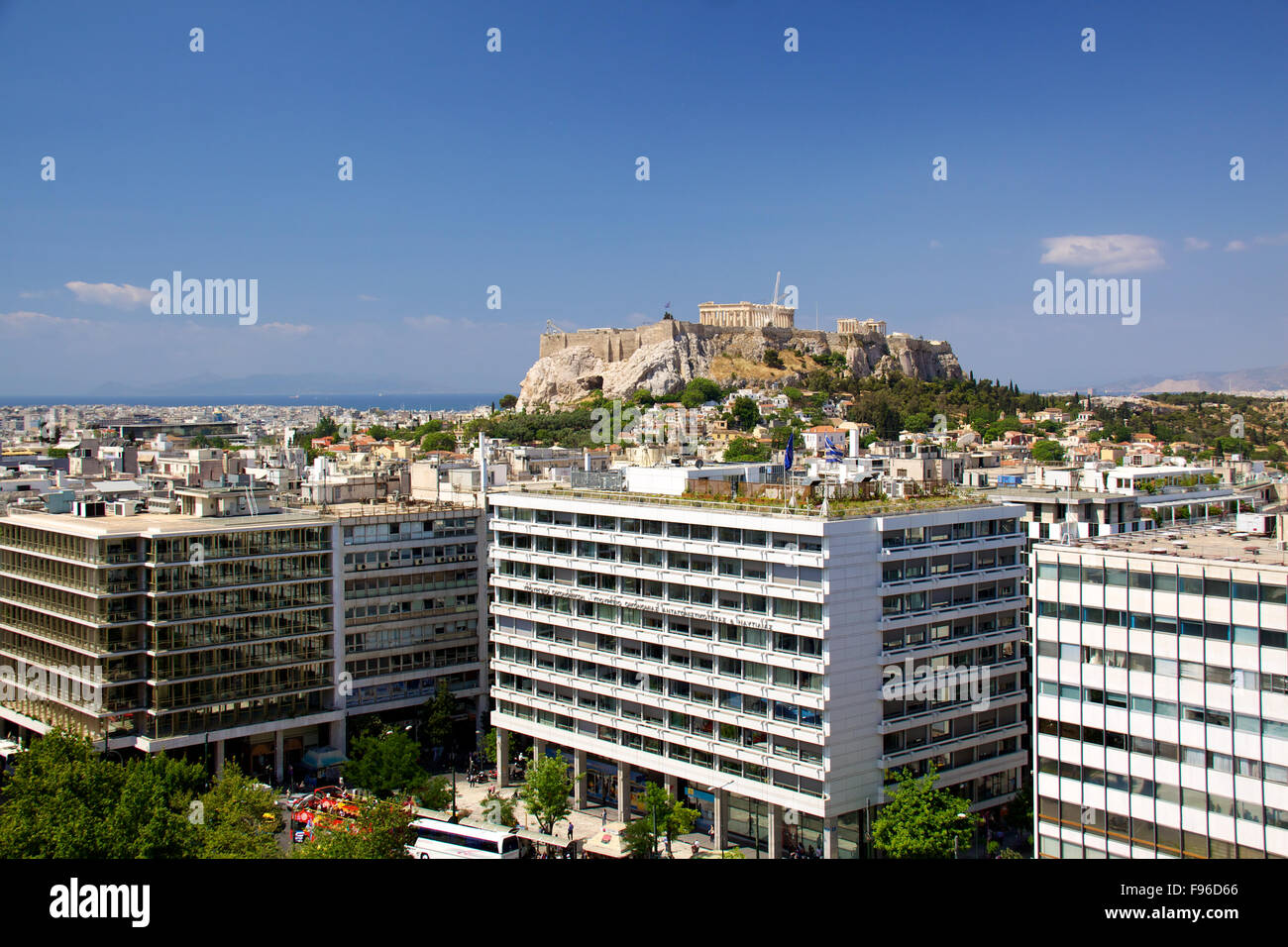 Greek city, Athens Stock Photo - Alamy