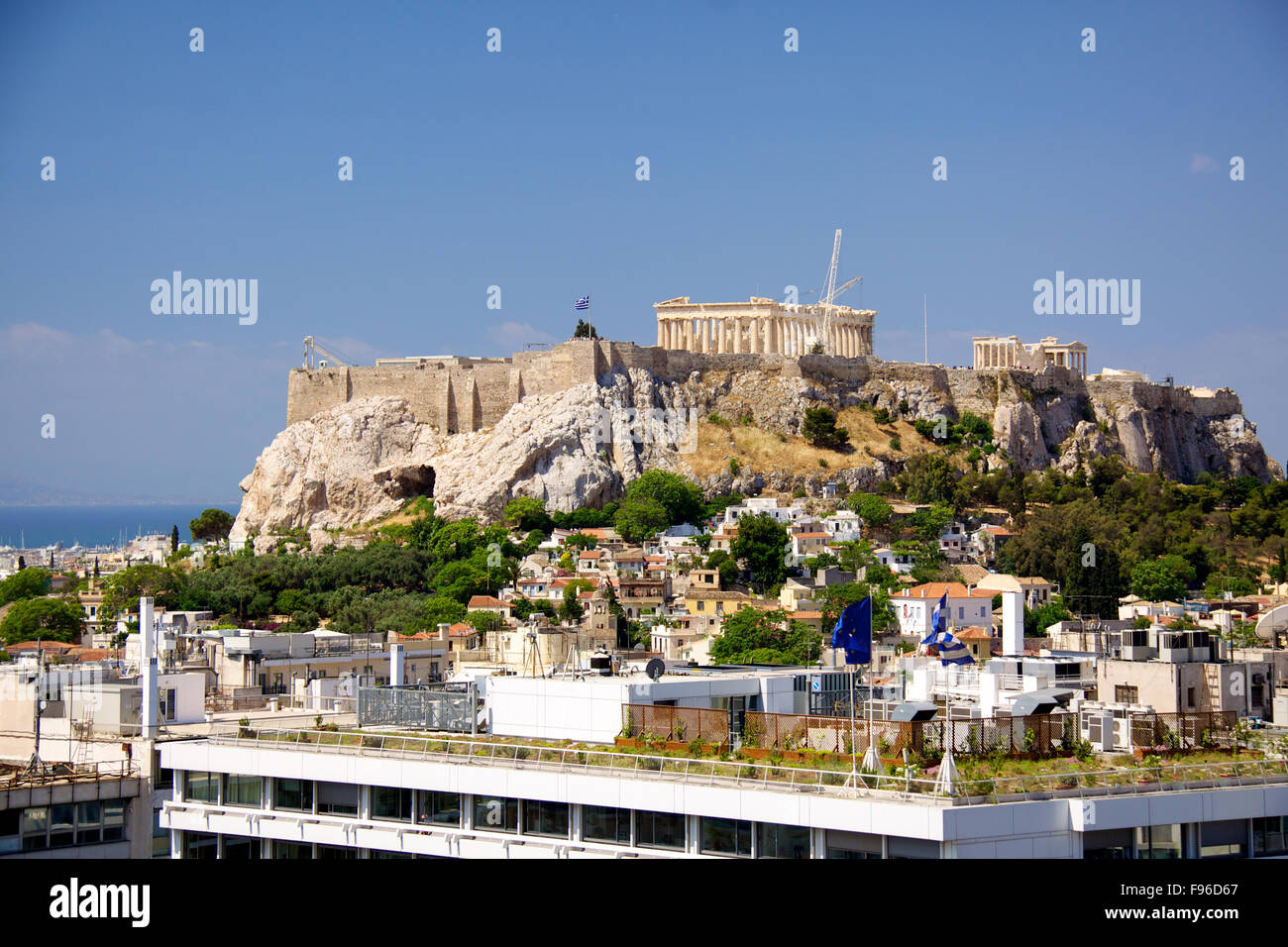 Greek city, Athens Stock Photo - Alamy