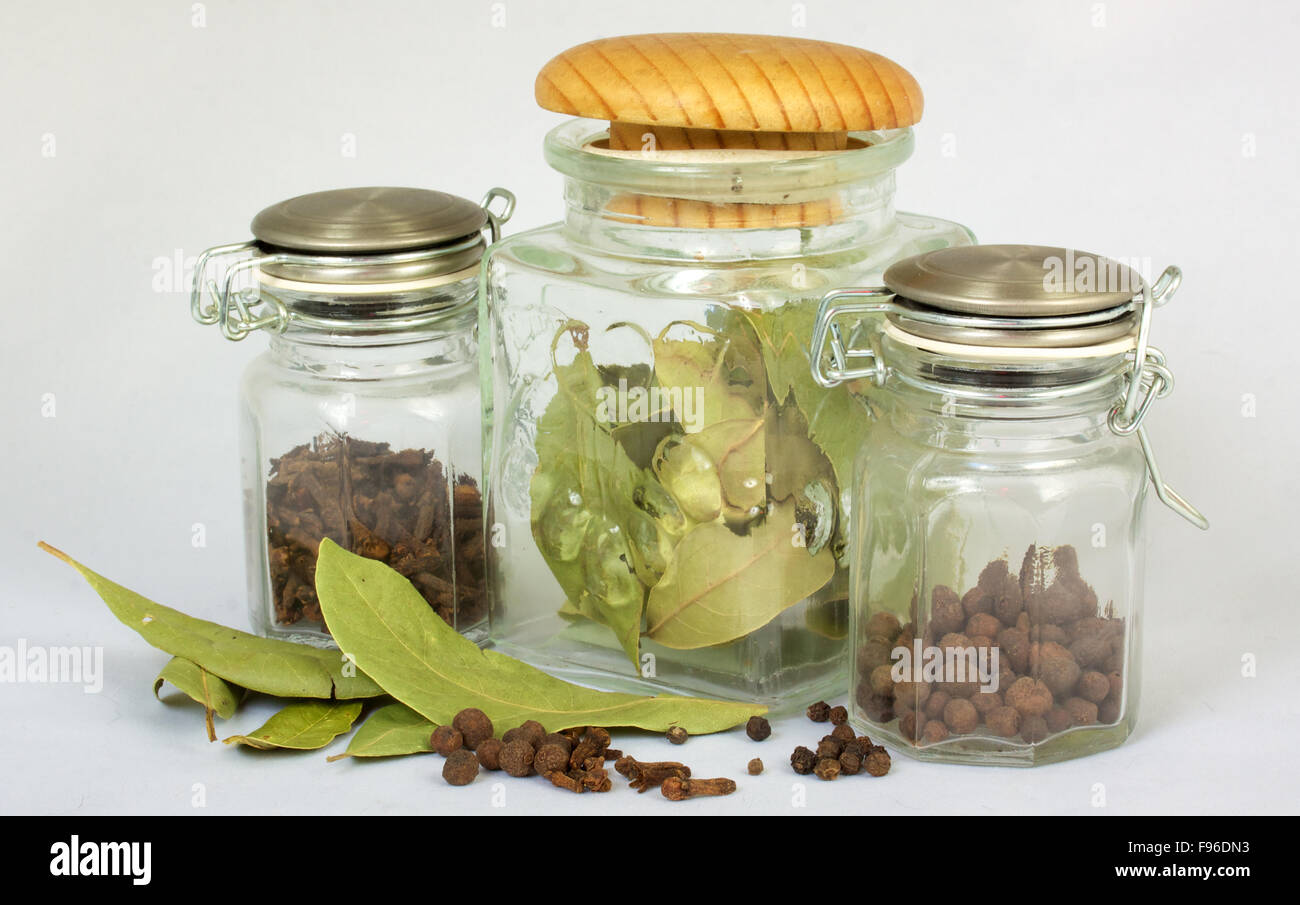 Various kinds of spices Stock Photo - Alamy