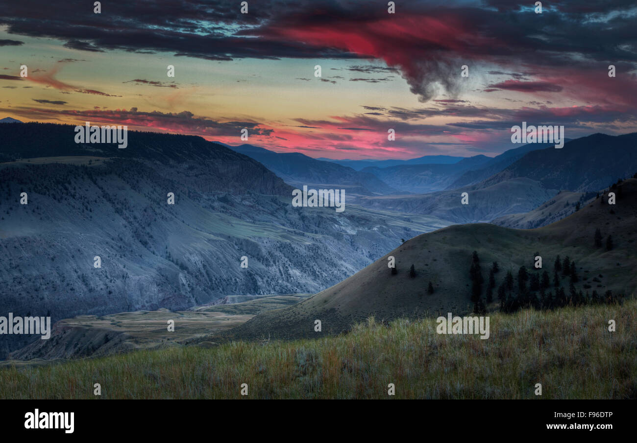 British Columbia, Canada, Chilcotin region, Churn Creek Protected Area ...