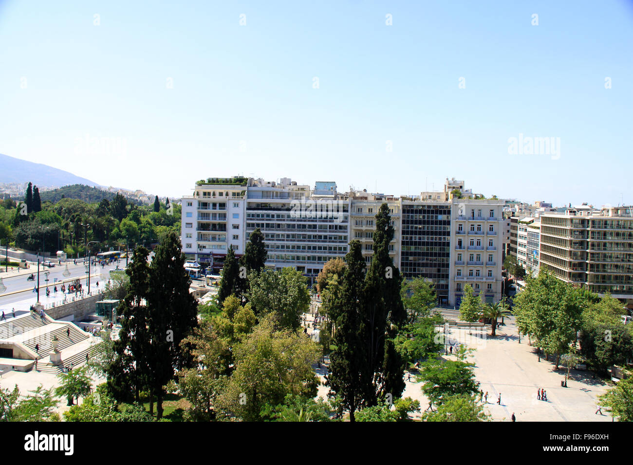 Greek city, Athens Stock Photo - Alamy