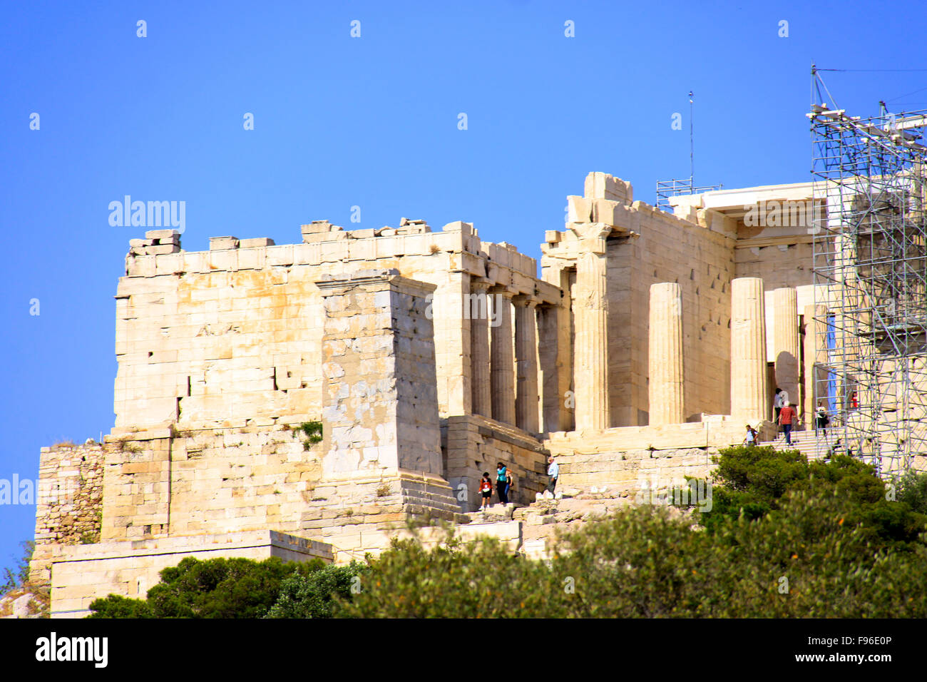 the famous parthenon monument of athens, greece Stock Photo - Alamy