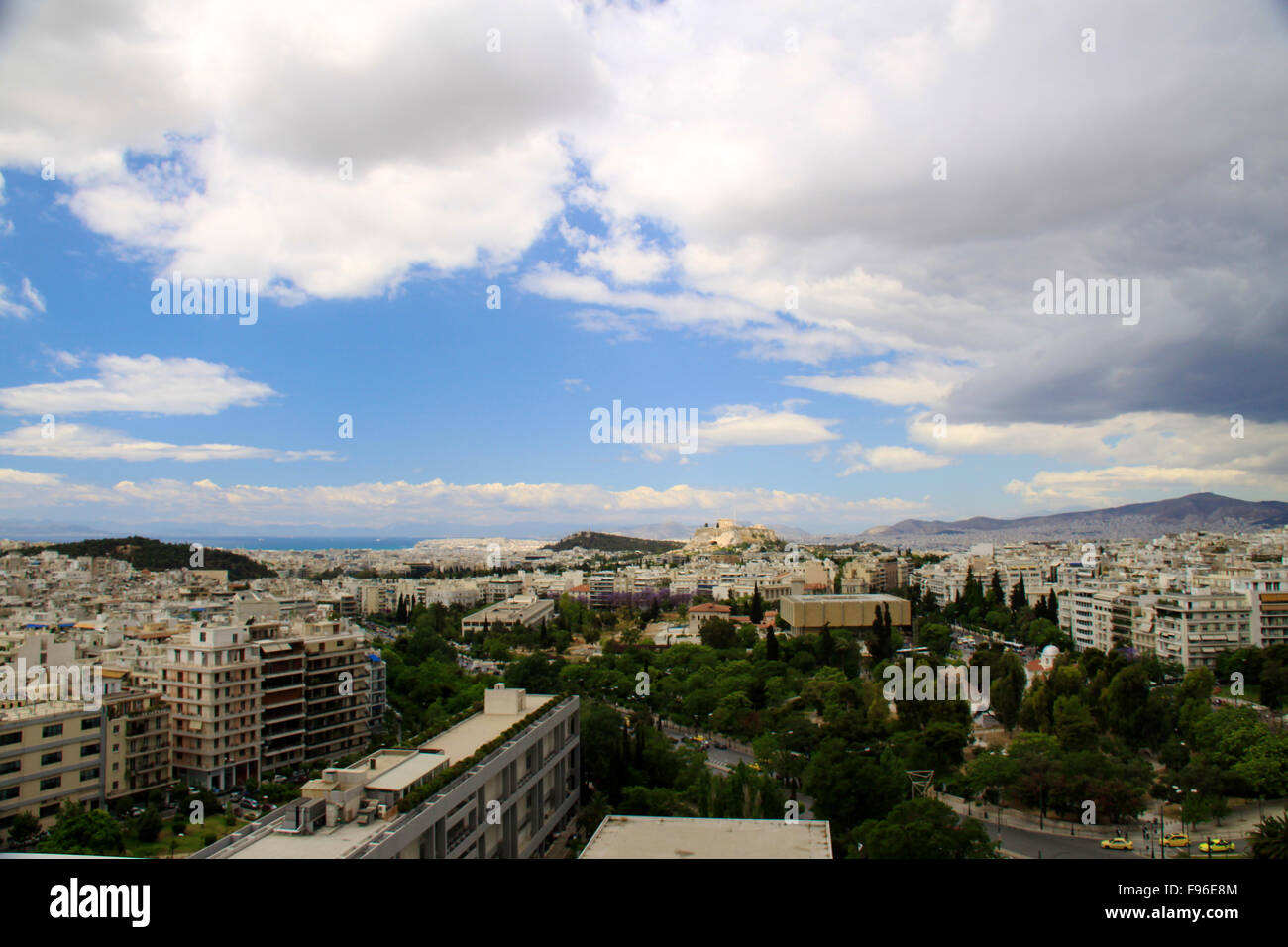 view Athens is a capital of Greece Stock Photo - Alamy