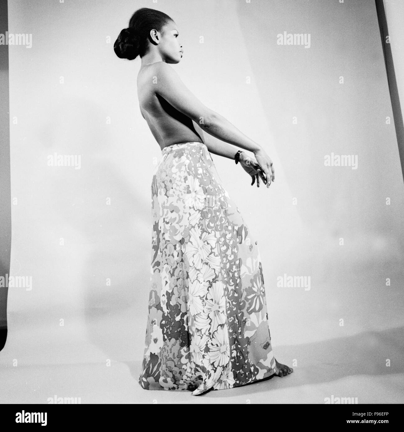 Die US amerikanische Schauspielerin Esther Daniels, Fotoshooting ...