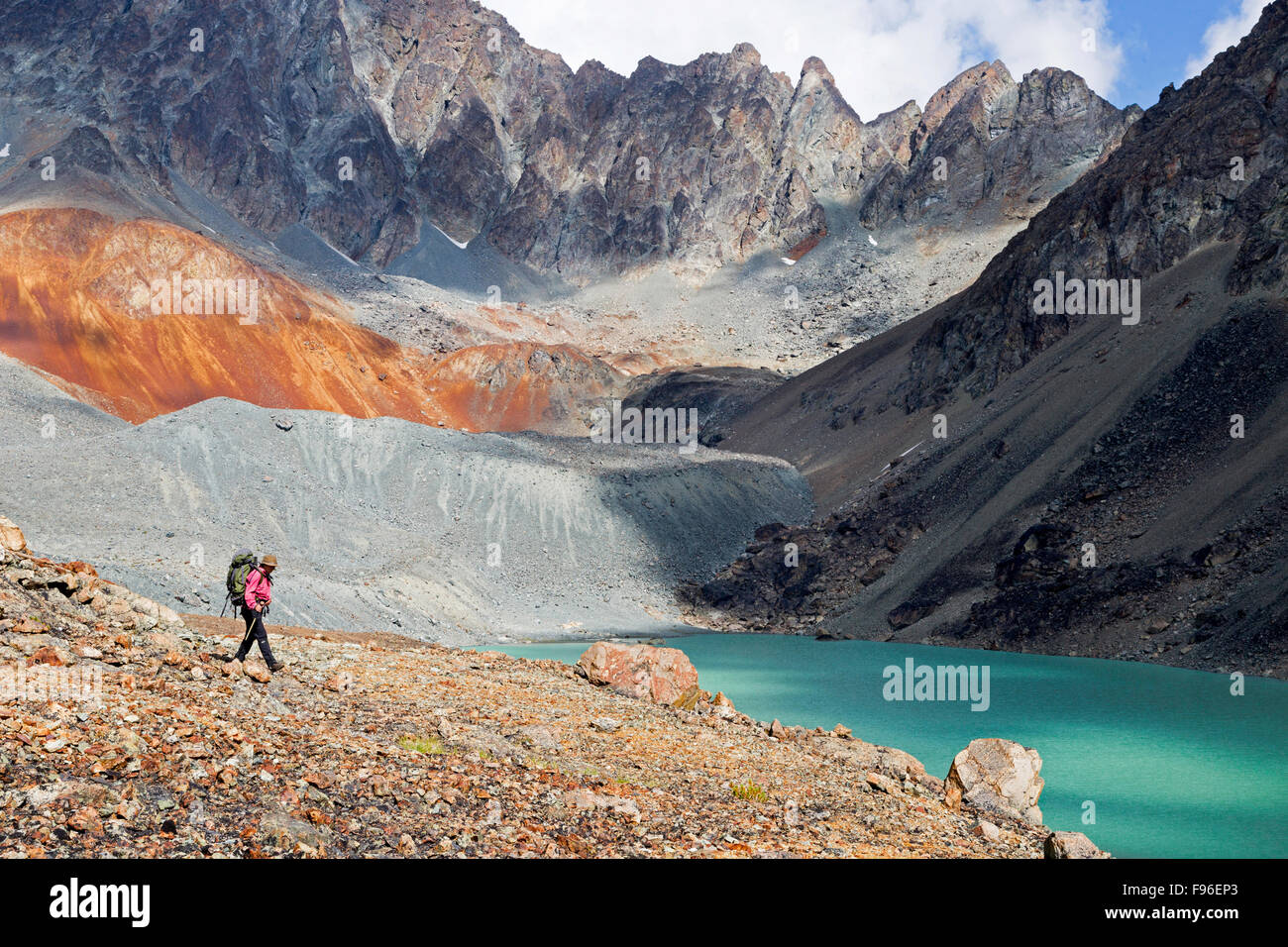 Canada, British Columbia, hiking, Niut Range, Coast Mountains ...