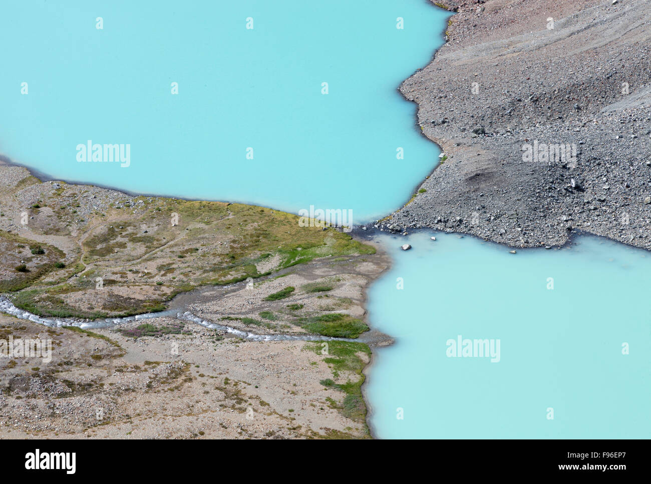 Canada, British Columbia, alpine glacier lakes, Niut Range, Coast ...