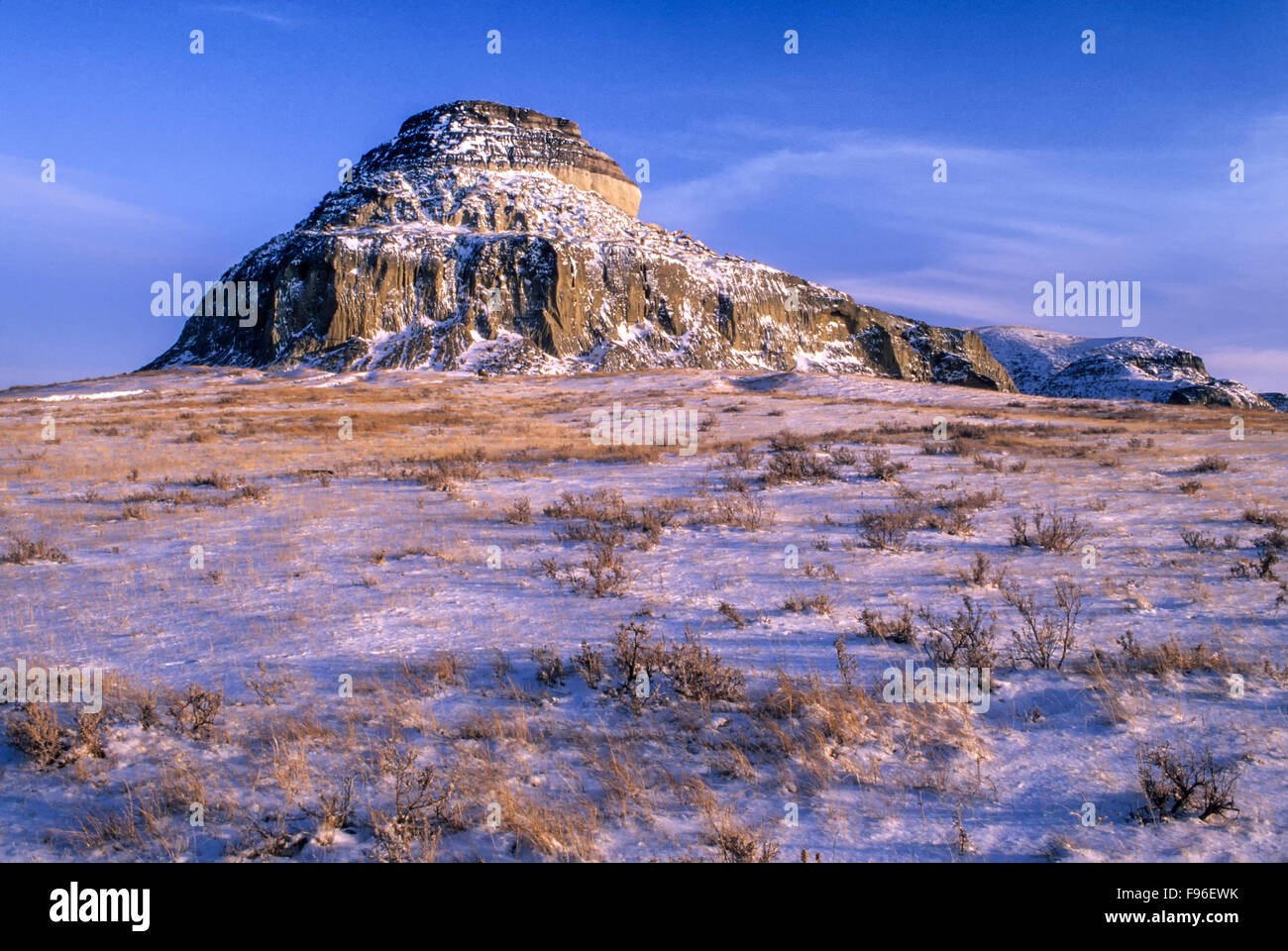 Saskatchewan winter sunset hi-res stock photography and images - Alamy