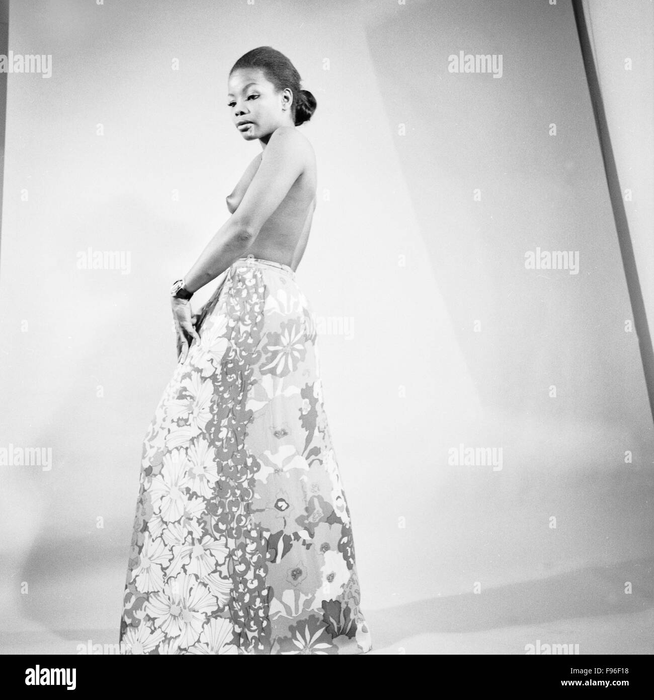 Die US amerikanische Schauspielerin Esther Daniels, Fotoshooting ...