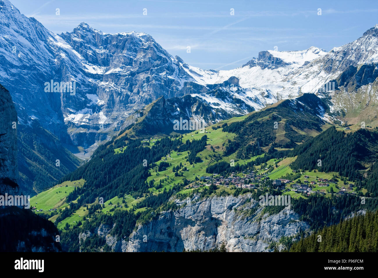 Murren village hi-res stock photography and images - Alamy