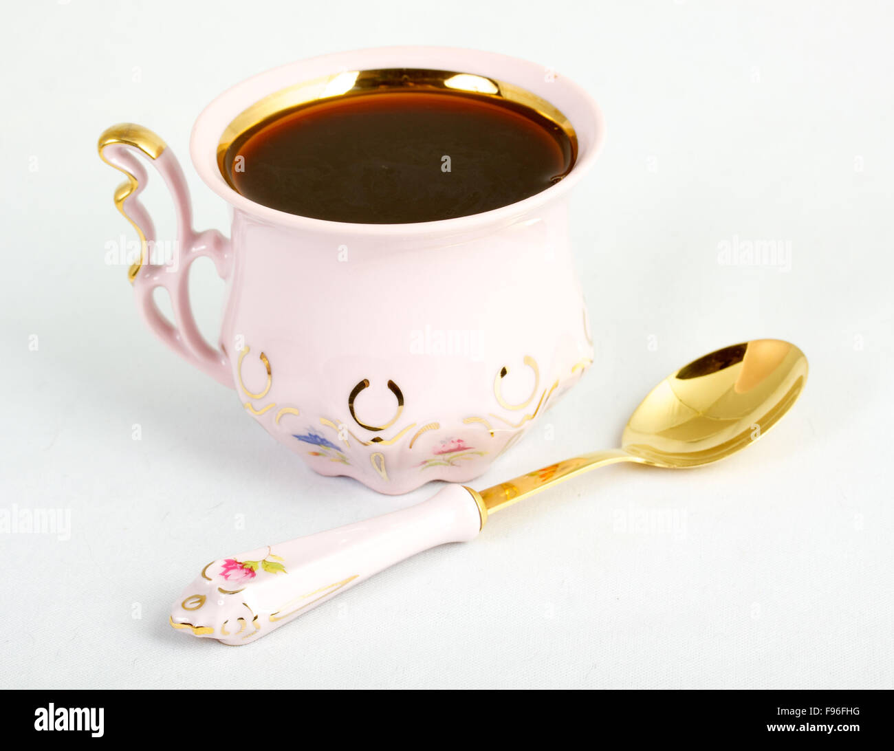 Coffee cup on white background isolated Stock Photo - Alamy