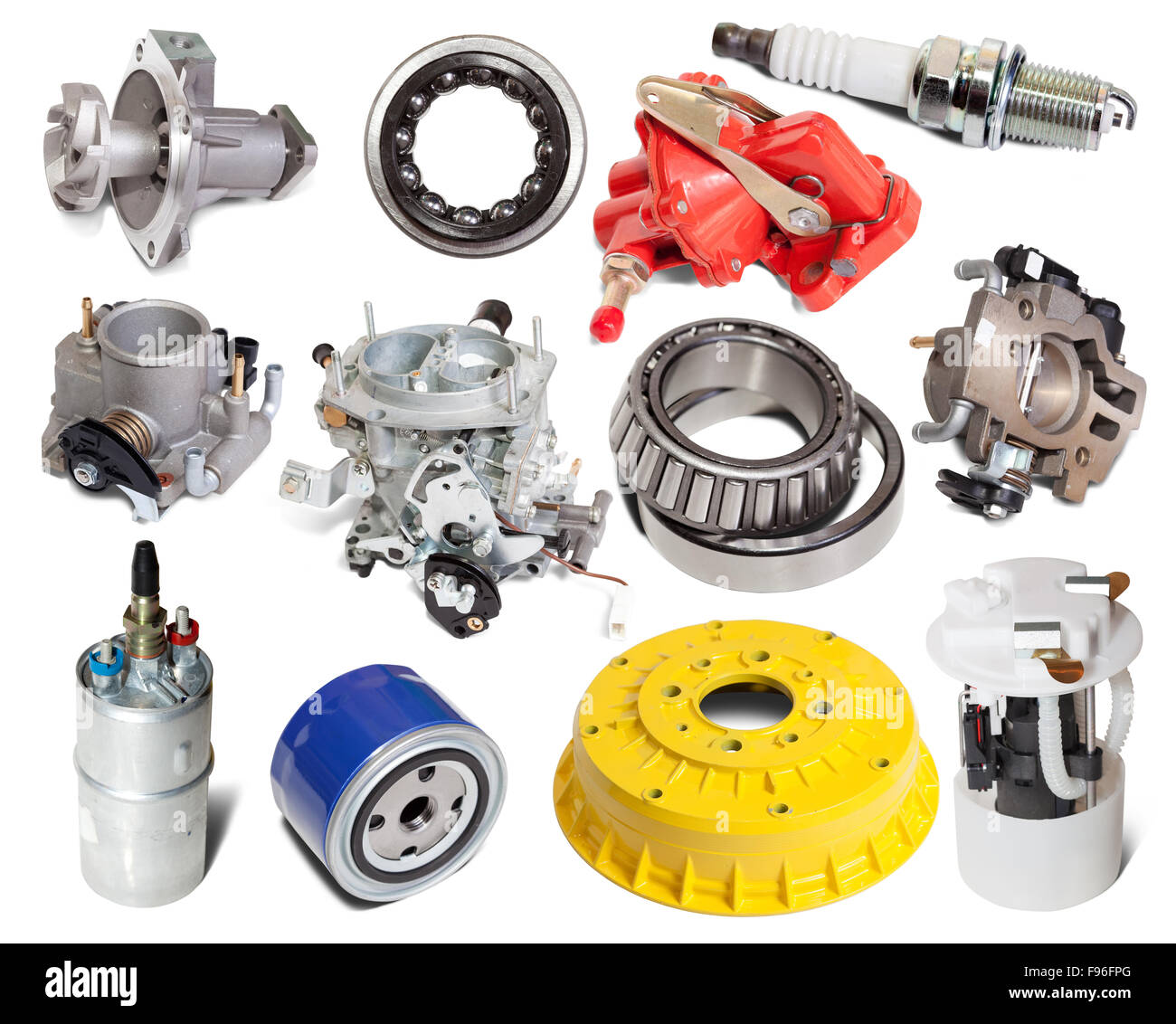 Auto parts Cut Out Stock Images & Pictures - Alamy