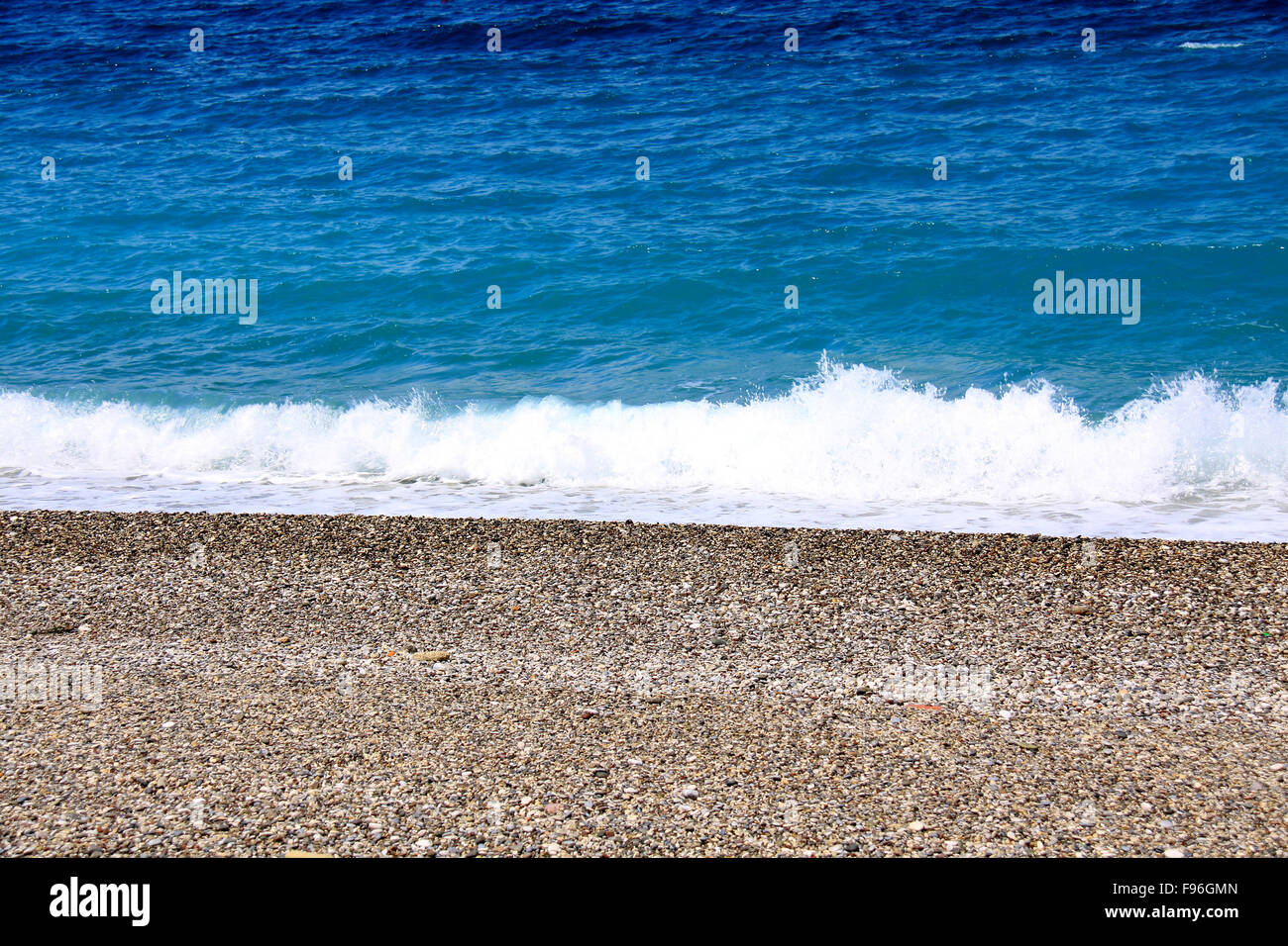 Beach on Samos Island, Greece Stock Photo - Alamy