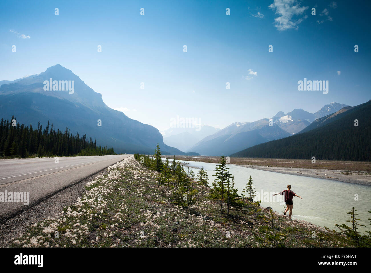 Icefields parkway highway 93 jasper hi-res stock photography and images ...