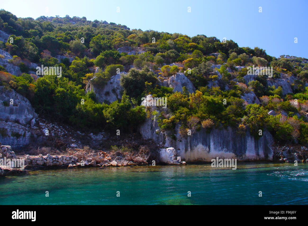 beautiful bay near Marmaris in Turkey Stock Photo - Alamy