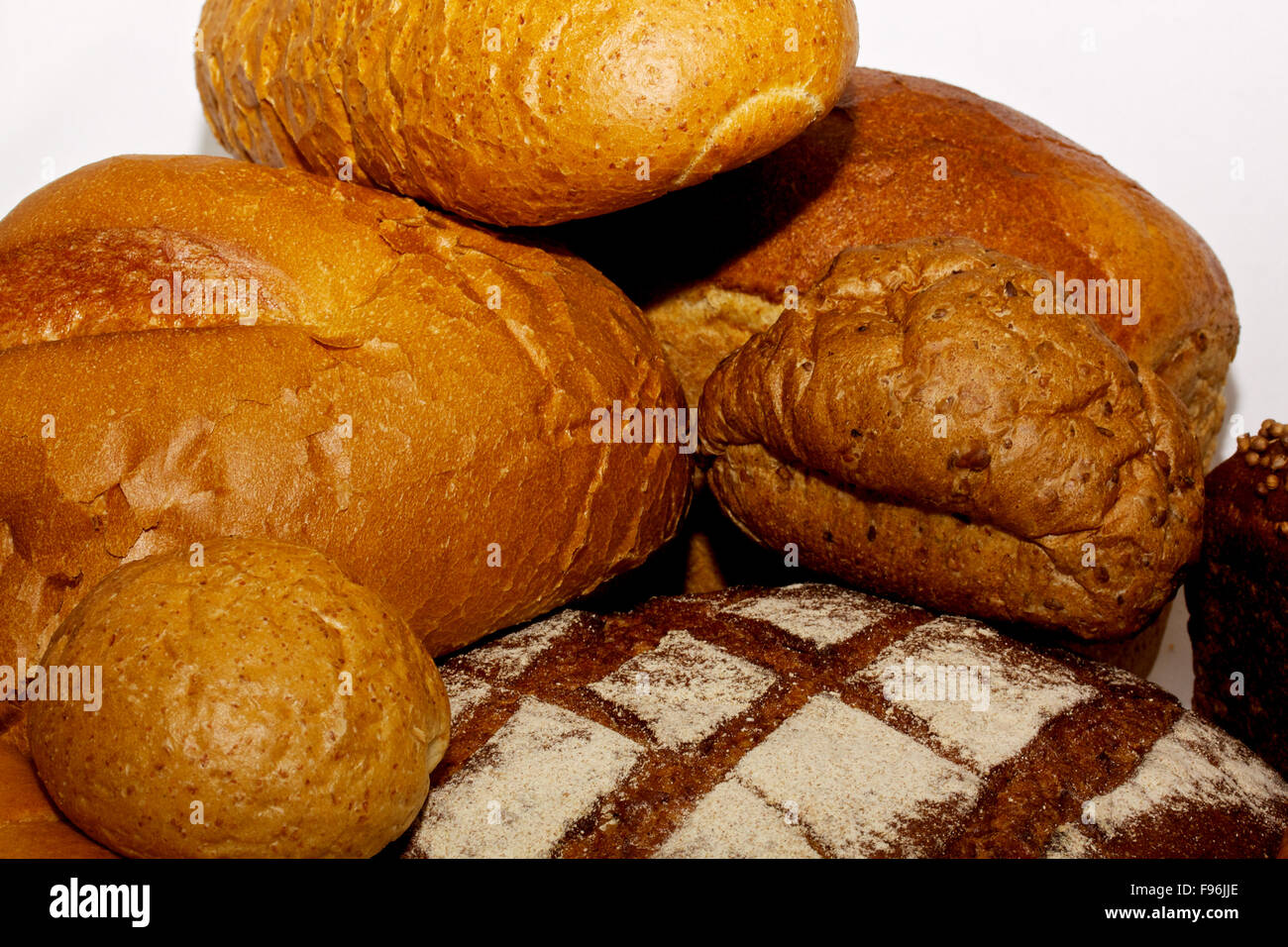 assortment of baked bread Stock Photo - Alamy