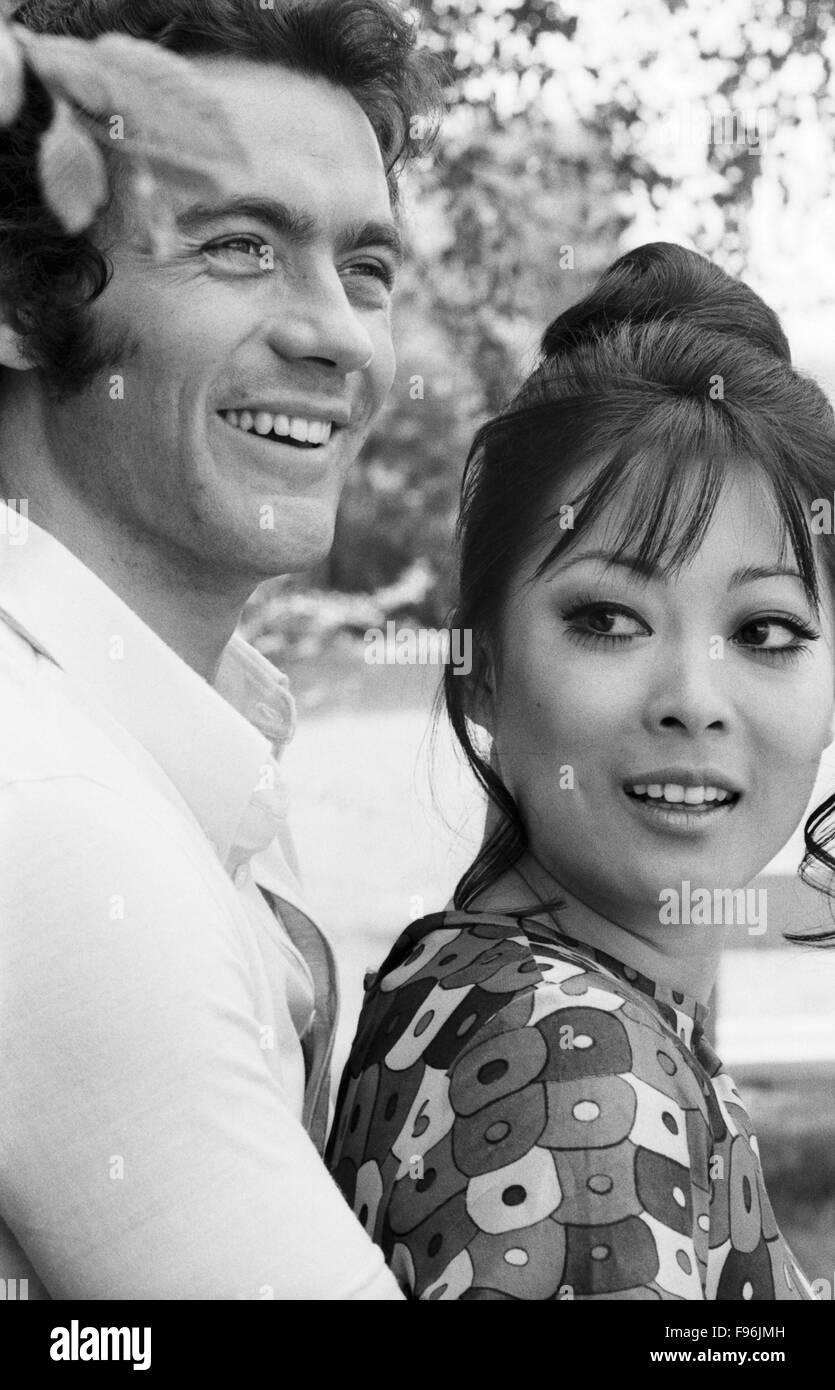 Deutschen Schauspieler Francisca Tu und Hans Jürgen Bäumler, Porträt ...