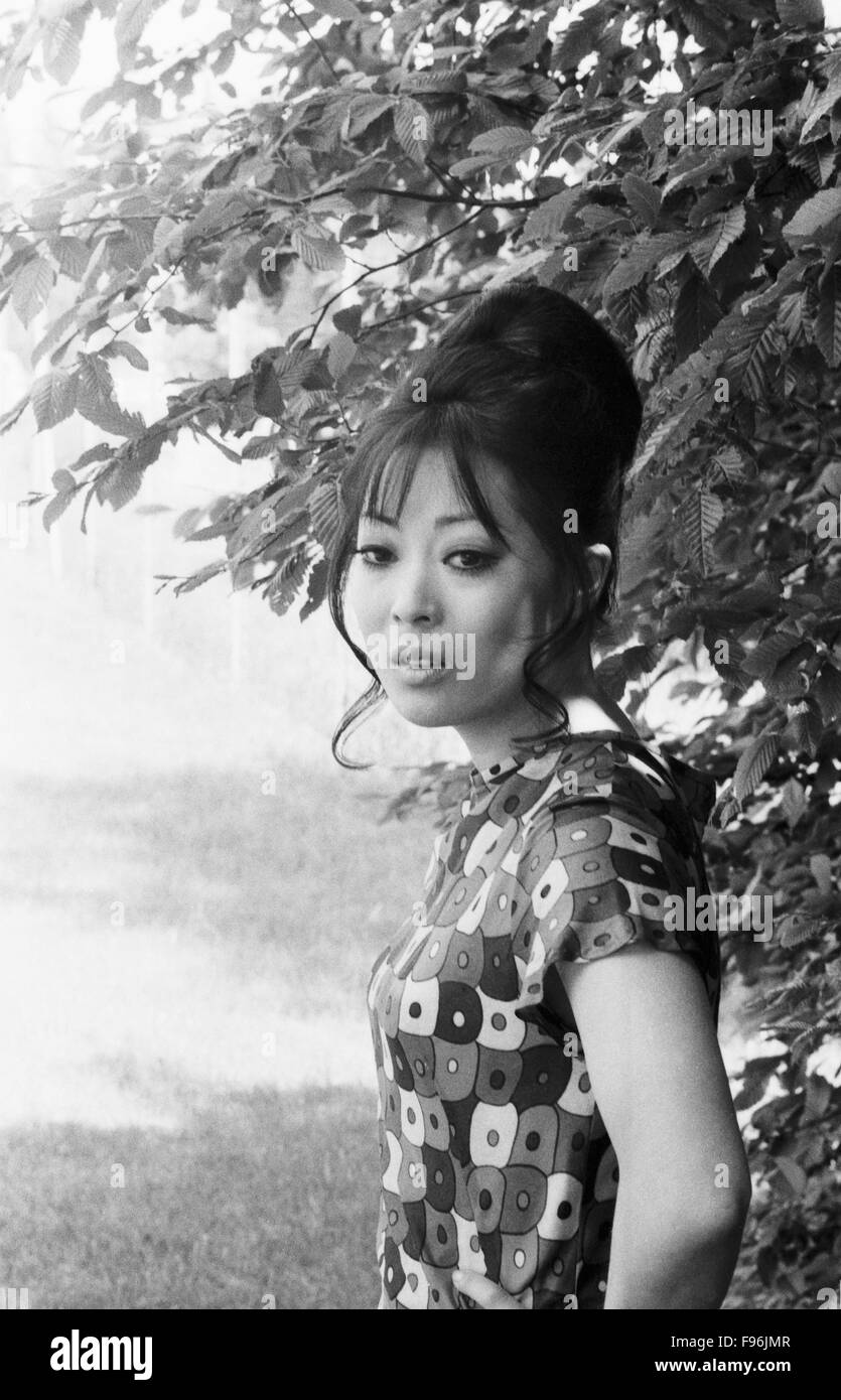 Deutsche Schauspielerin Francisca Tu, Porträt, Deutschland 1969. The ...