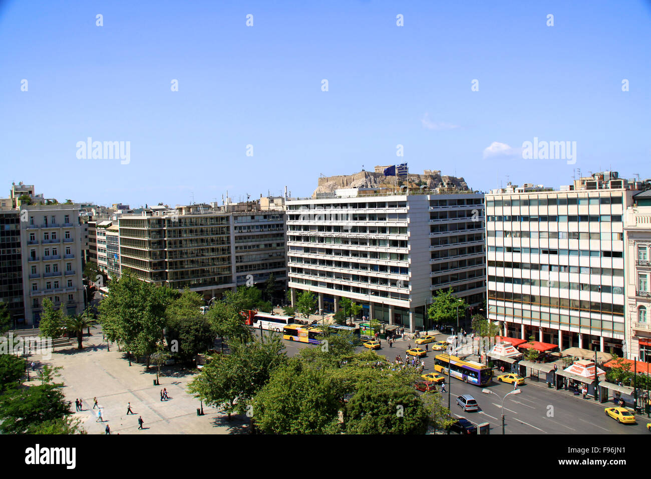 Greek city, Athens Stock Photo - Alamy