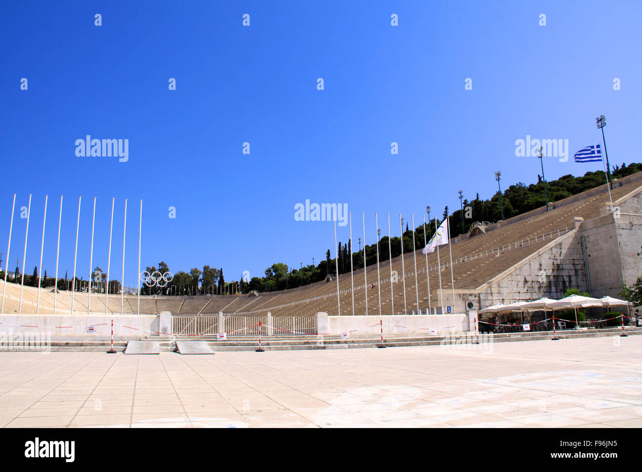 The panathenaic stadium in Athens, Greece Stock Photo - Alamy