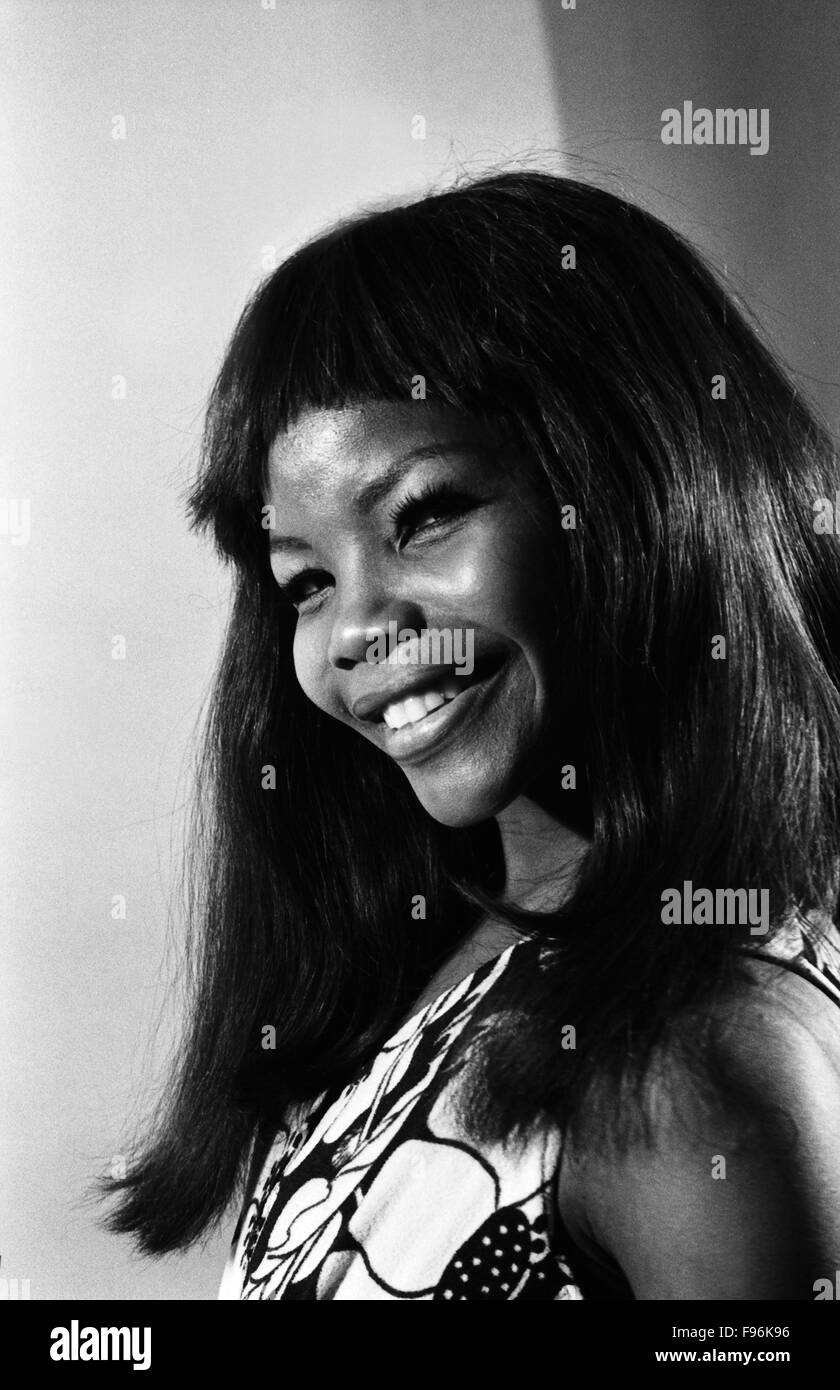 Schauspielerin Esther Daniels, Porträt, Deutschland 1969. The actress ...